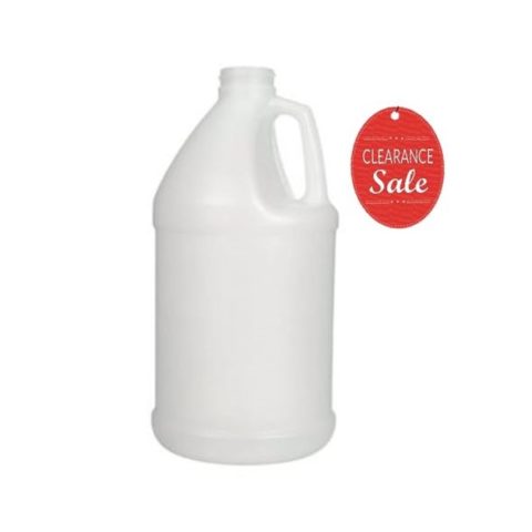 64 oz (Half Gallon) Natural HDPE Industrial Round 64 grams - Empire Emco